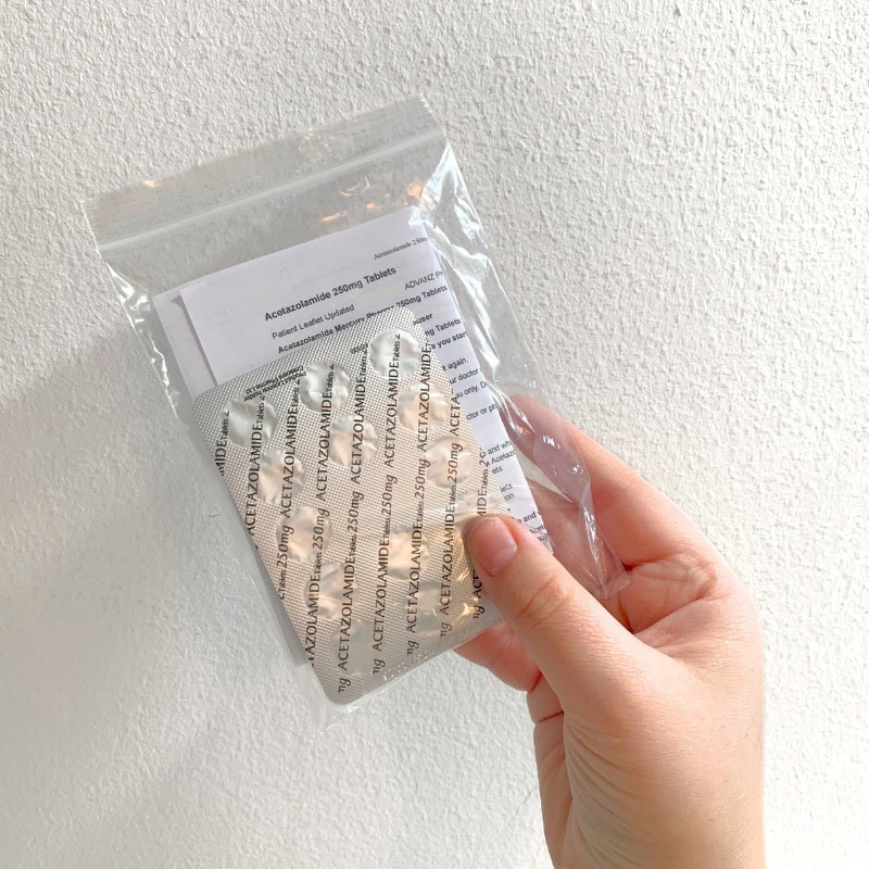 Altitude Sickness Tablets - Travel Medication - Online Consultation